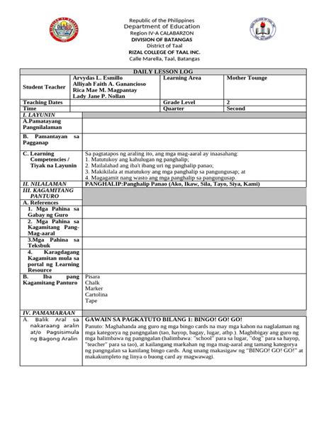 Cpmt Lp Pronouns Pdf