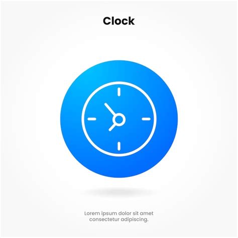 날짜 시간 시대 기간 기간 범위 시간 분 시계 시간 기록원에 대한 3d 시간 및 시계 아이콘 프리미엄 벡터