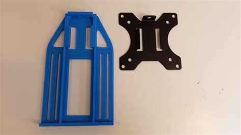Modified Vesa Mount To Offset My Monitor Height Rfunctionalprint