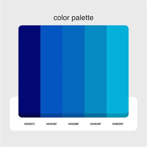 261647 Color Palettes With Color Codes Colorful Blue Water Blues Sky