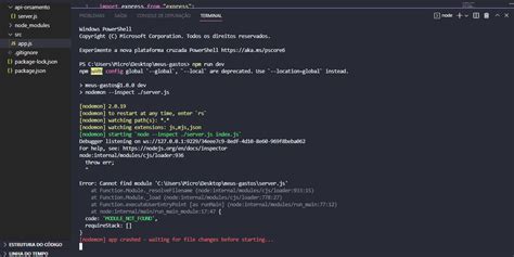Servidor Não Sobe Pra Rodar Em Localhost Na Porta 3000 Nodejs Api