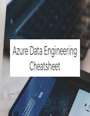 Azure Data Engineering Comprehensive Azure Platform Guide Course Hero