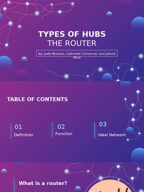 Types Of Hubs Router Pdf Computer Network Router Computing