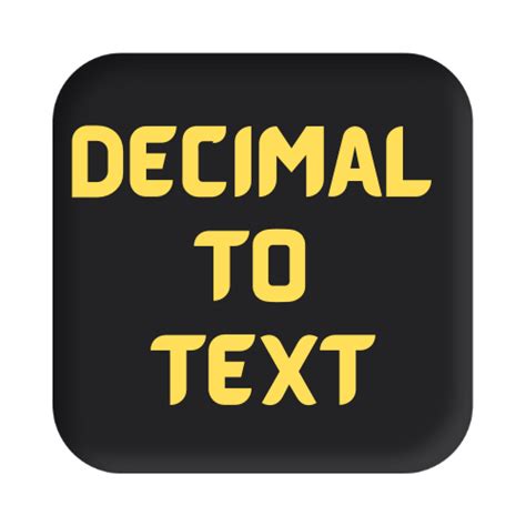 Decimal To Text Converter Online
