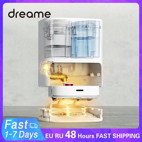 Dreame W10 Vacuum Cleaner Type D Robot 4l Water Tank Self Cleaning