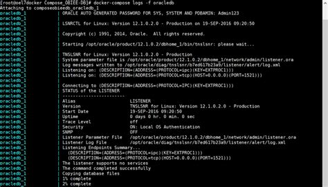 A Full Obiee Setup In 1 Command Docker Compose Can Do It Giannis World Things Crossing My Mind