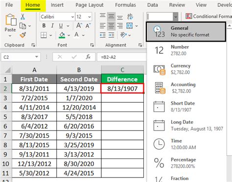 Subtract Date In Excel How To Subtract Date In Excel Examples