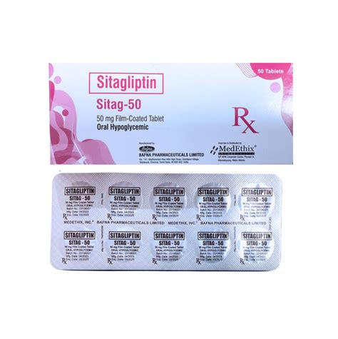 Xelevia Sitagliptin 50mg Tablet X 1 Xalmeds