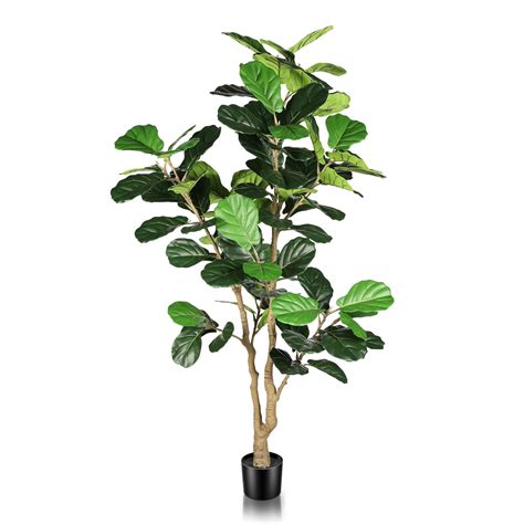 Artificial Fiddle Leaf Fig Tree 6ft Artificial Plant Large Fake Fig Artificial Fiddle Leaf Fig Tree 6ft Artificial Plant Large Fake Fig