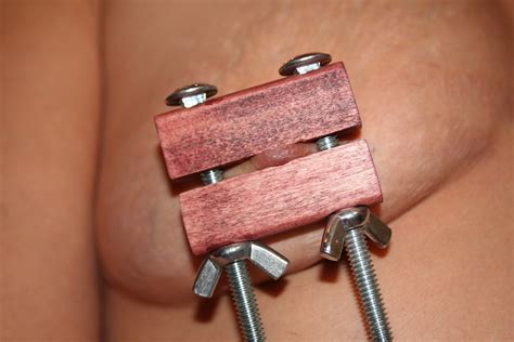 Trying Out A Homemade Clamp Porn Pic