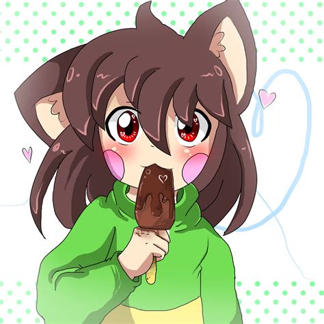 Underswap Chara Neko By Lou Pandita On Deviantart