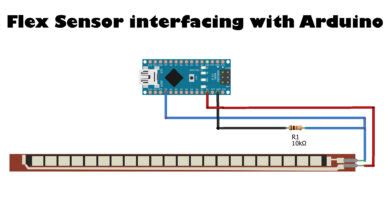 Flex Sensor With Arduino Interfacing And Programming