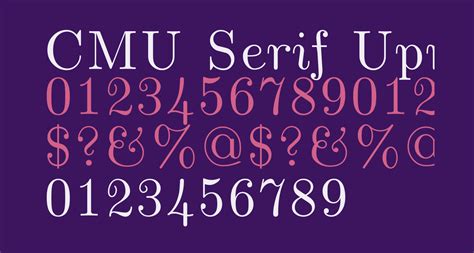 CMU Serif Upright Italic UprightItalic Free Font What Font Is