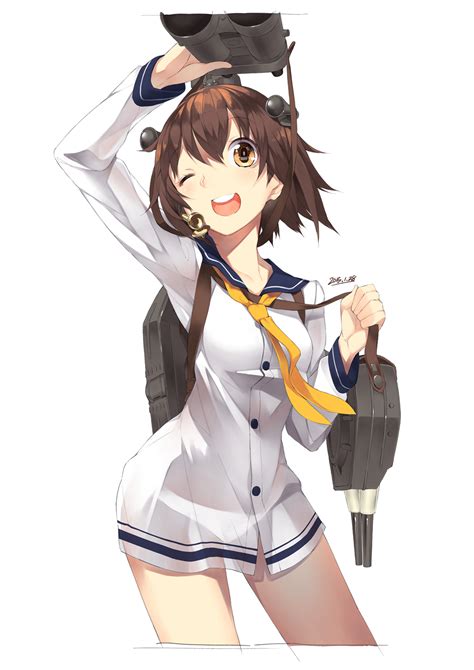 Yukikaze Kantai Collection Drawn By Rayvon Danbooru