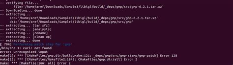Error In Building Igl Library Related To Gmp Library Package Issue