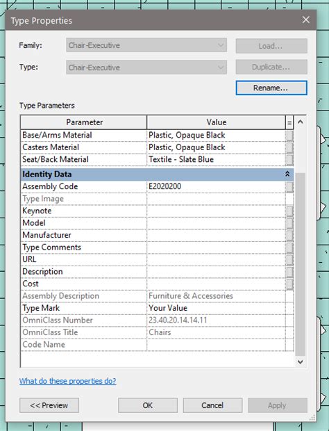 Type Mark In Revit Families Revit Mcneel Forum