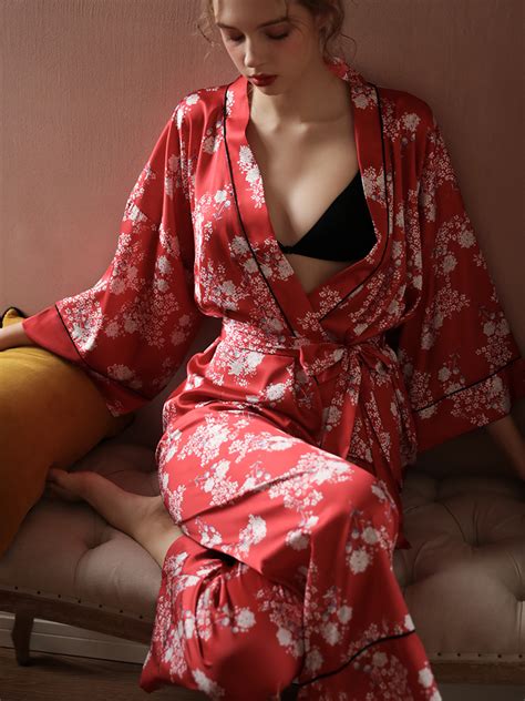 Купить Японская пижама, сексуальный комплект, демисезонная домашняя ...