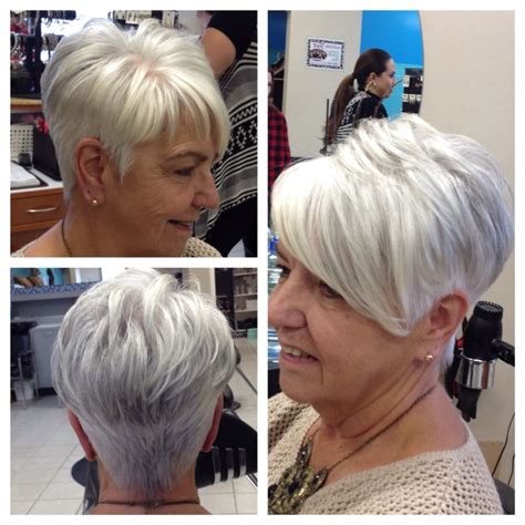 27 Funky Short Hairstyles For Grey Hair Hairstyle Catalog