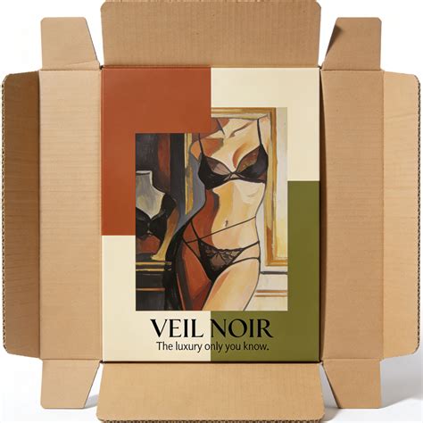 Customized Matte Recyclable Packaging Box Folding Underwear Packaging