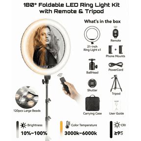 Shop Ring Light And Tripod Sets For Photography And Streaming