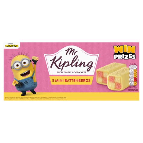 Mr Kipling 5 Mini Battenbergs