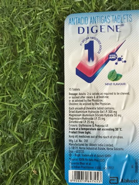 Digene Tablets At ₹ 29strip Digene Tablets In Faridabad Id