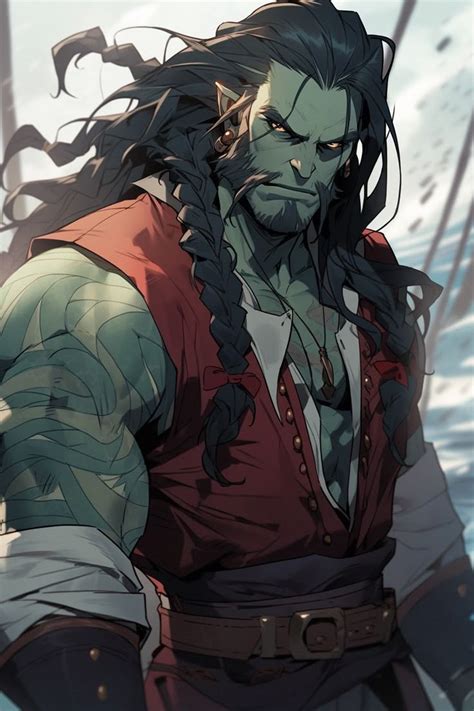 Male Half Orc Rogue