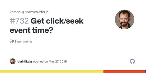 get click seek event time · issue 732 · katspaugh wavesurfer js · github