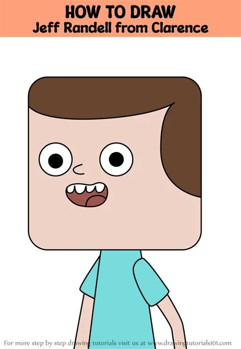 How To Draw Jeff Randell From Clarence Clarence Step By Step DrawingTutorials101 Com