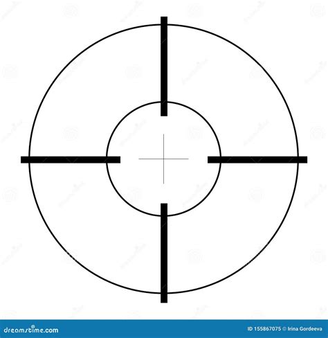 shoot focus cursor stock vector illustration of shoot 155867075