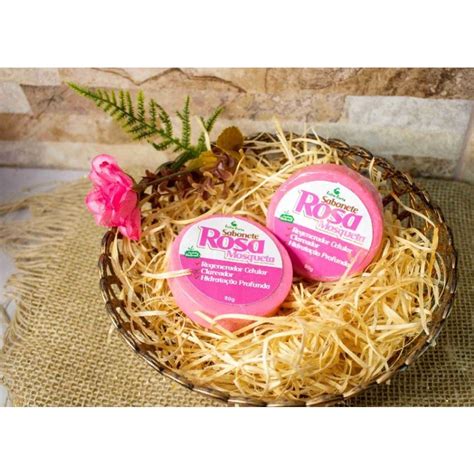 Sabonete Rosa Mosqueta 80g Artesanal Priscila Miranda Da Silva