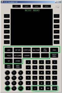 Mcdu Simulator Square Peg