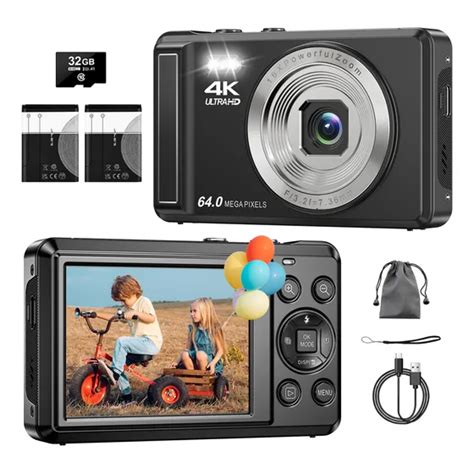 Cámara Digital 4k 64mp Mercadolibre 📦