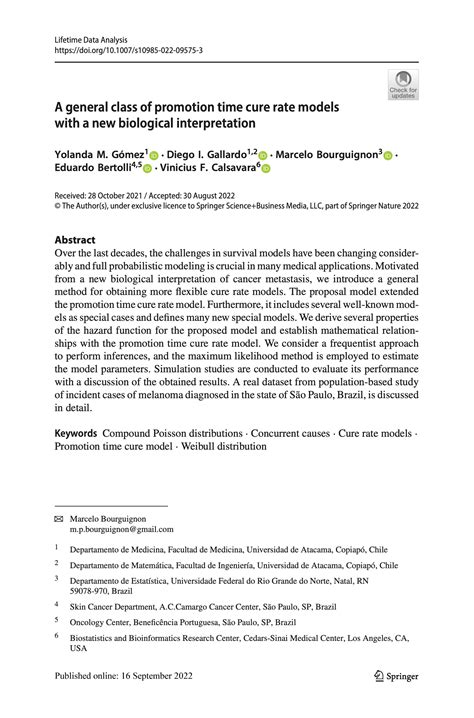 A General Class Of Promotion Time Cure Rate Models With A New Biological Interpretation Lacid