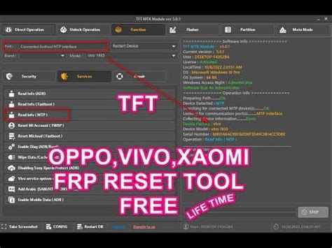 TFT MTK Module V5 0 1 Free Unlock Tool For All MTK CPUs