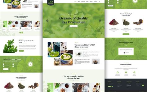 Tea Shop Website Template Free Download Html Codex