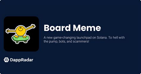 Board Meme Project Overview Analytics And Data Dappradar