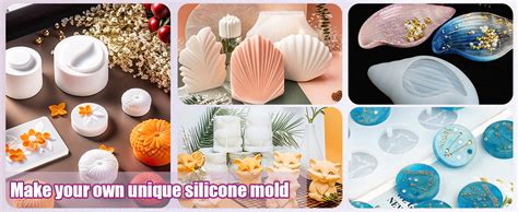 Shore Resin Platinum Cure Silicone Mold Making Kit 15a 11 Mixing Ratio Liquid