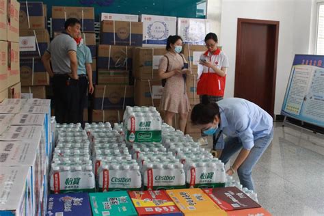 蚌埠市食品协会捐赠抗疫物资，共同助力疫情防控蚌埠市红十字会