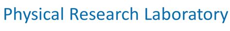 Advertisement Physical Research Laboratory