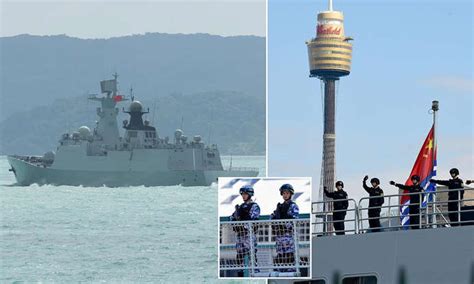 Chinas Show Of Force Off Australias East Coast