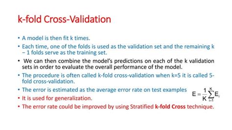 6 Evaluating Predictive Performance And Ensemblepptx Computing