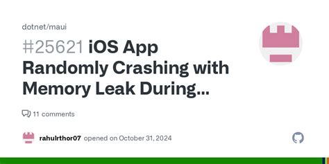 Ios App Randomly Crashing With Memory Leak During Large Data Load Navigation And Save