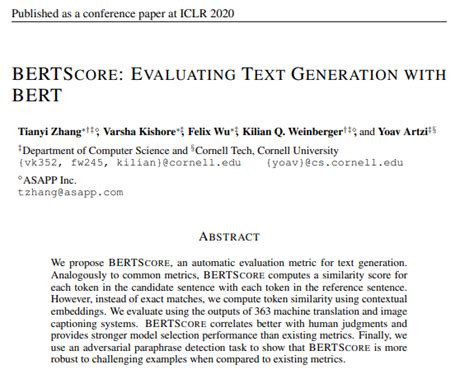 Bertscore Evaluating Text Generation With Bert