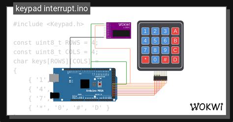 Keypad O Wokwi Esp32 Stm32 Arduino Simulator