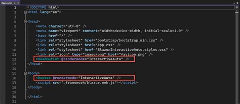 Blazor Render Modes Aviation