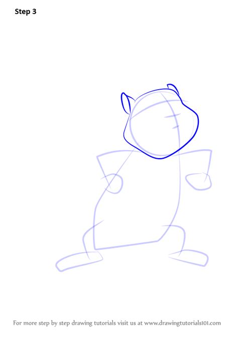 How To Draw Jumpy Squirrel From Curious George Curious George Step By Step