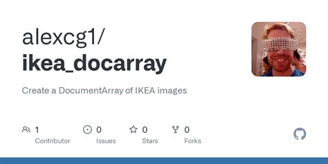 github alexcg1 ikea docarray create a documentarray of ikea images