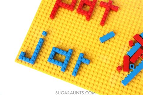 Word Building With Legos The Ot Toolbox