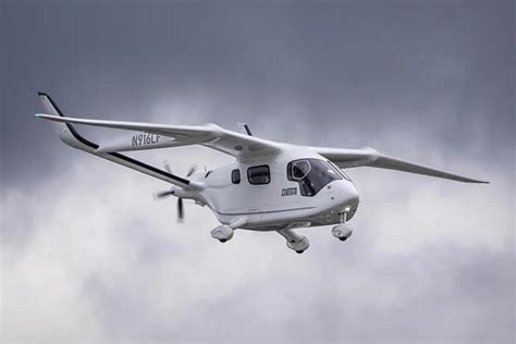 Betas Unique Electric Airplane Flies Into Seattle To Wow State